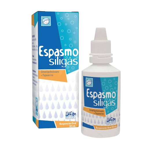 Espasmo Siligas Dimetilpolisiloxano + Papaverina 66mg/10mg Incobra ...