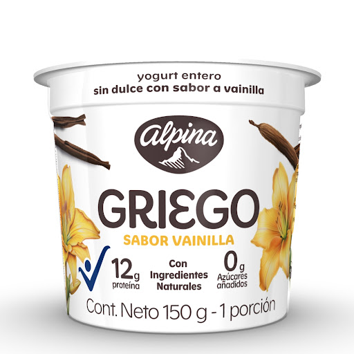 Yogurt Griego Alpina Vainilla x 150 gr