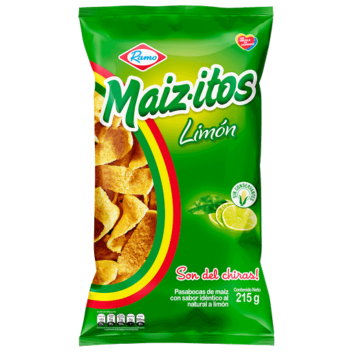 Pasabocas RAMO Maizitos Limón x30g