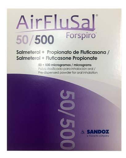 AIRFLUSAL 50/500MG INH undefined