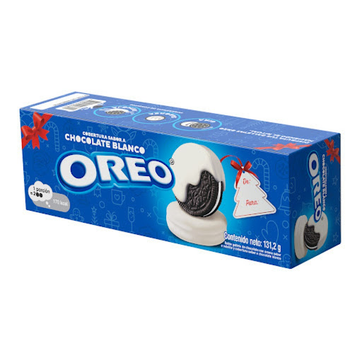 Galletas Oreo Tipo Sandwich Cobertura Chocolate Blanco X131g Nav18