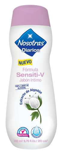 Jabón Intimo Nosotras Sensitive x200ml