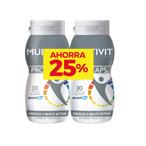 **Oferta Multivitaminico Procaps Duopack x 30 Capsulas