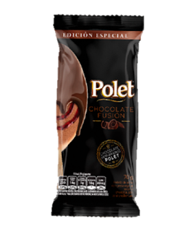 Paleta Polet Fusion Chocolate X70gr