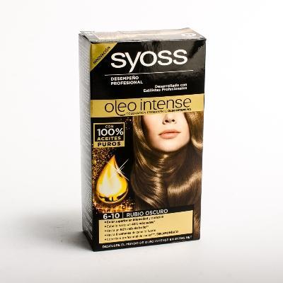 TINTE SYOSS OLEO INTENSE RUBIO OSCURO 6-10 X50G