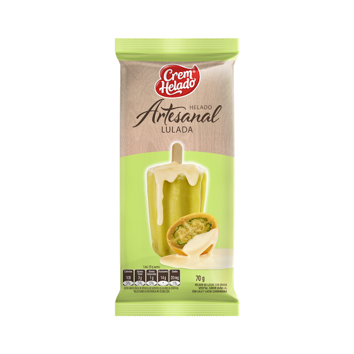 Helado Crem Helado Artesanal Lulada X70gr