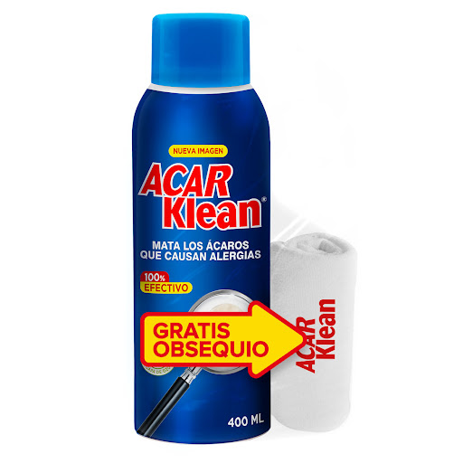 Antiácaros Acar Klean 400ml + Obsequio x 1 und