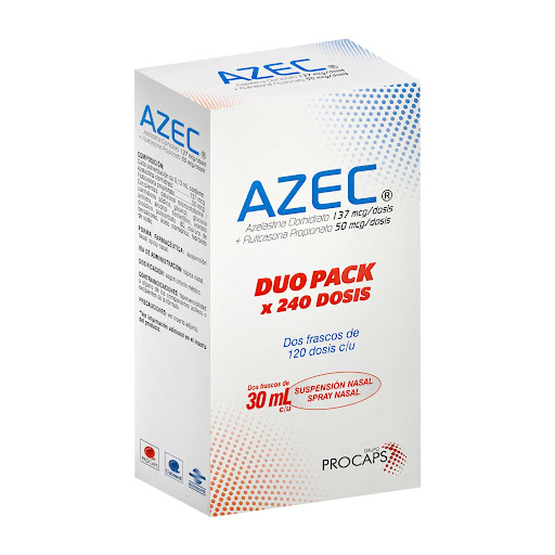 **Azec Spray Nasal 137 mcg/50mcg Doupack Frasco X2 Und
