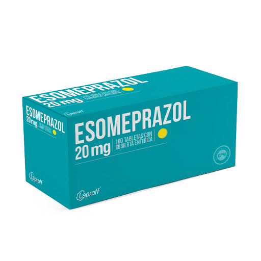 Esomeprazol 20 Mg Laproff Caja X 100 Tabletas