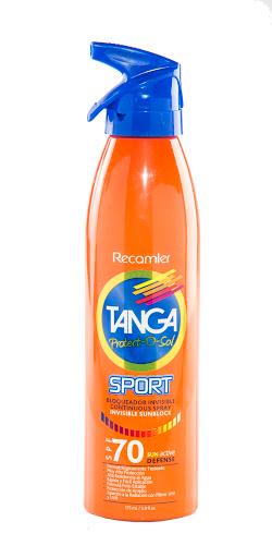 Protector Solar TANGA SUN ActiveDefense Invisible FPS70 UVA/UVB x120Ml