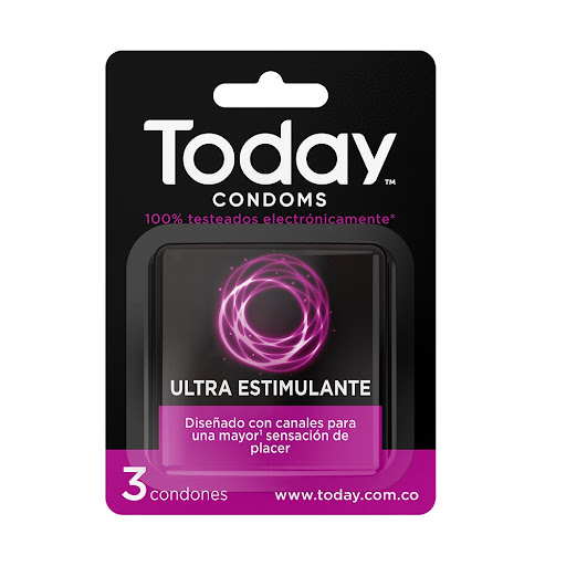 Condones Today Ultra Estimulante X 3 unds