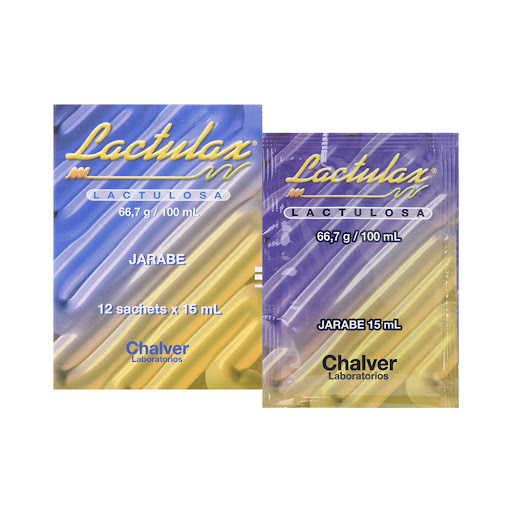 Lactulax Lactulosa 66,7mg/100ml Chalver Jarabe Fracción Sachet x 15 ml