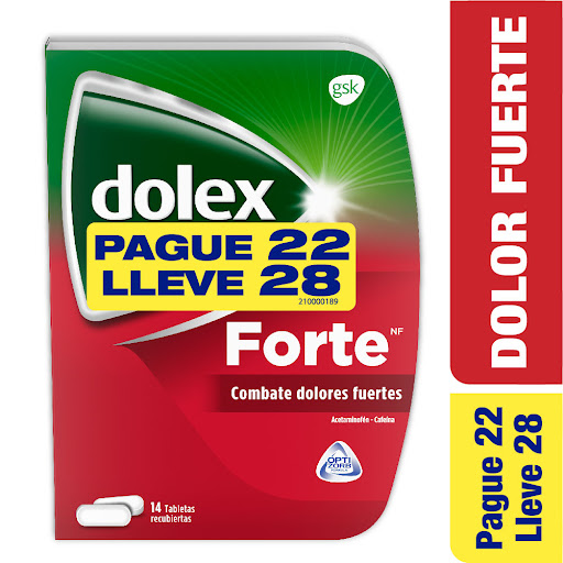 Dolex Forte NF, Pague 24 lleve 28