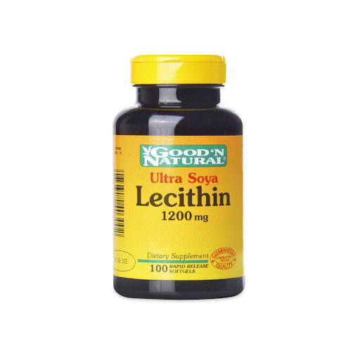 GoodN Natural Ultra Soya Lecithin 1200 mg Frasco x 100 Cápsulas