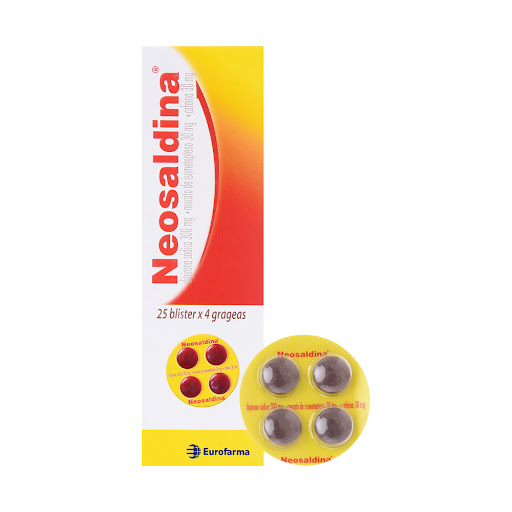 Neosaldina Dipirona Isomethepten 300 mg Eurofarma Fracción Blíster x 4 ...