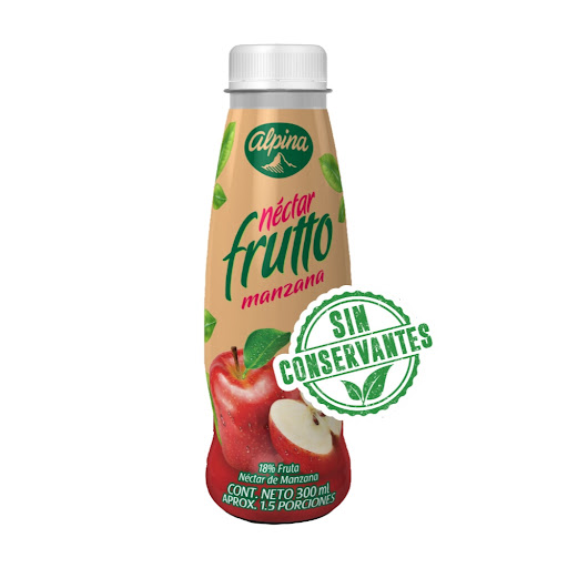 Néctar Alpina Frutto Fruta 18% Manzana x 300 ml