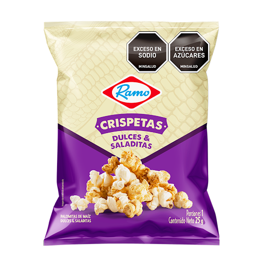 Crispetas Ramo Sabor Sal Y Dulce Paquete x 25 gr