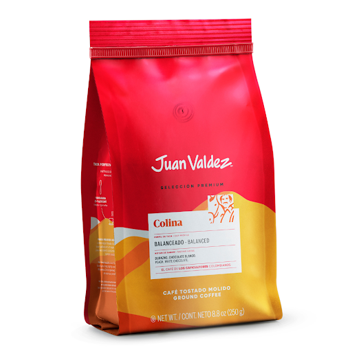 Café Juan Valdez Colina Bolsa x 250 gr
