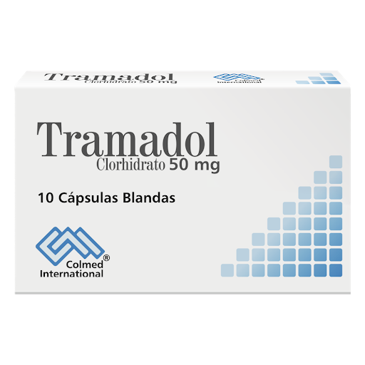 Tramadol Clorhidrato 50 mg Colmed Caja x 10 Cápsulas