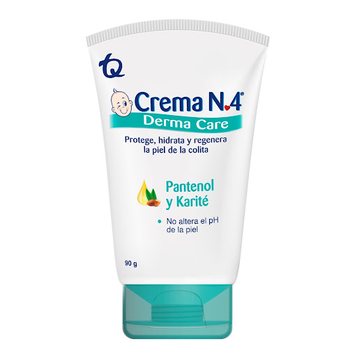 Crema N4 Derma Care Con Pantenol y Karité Tubo x 90 gr