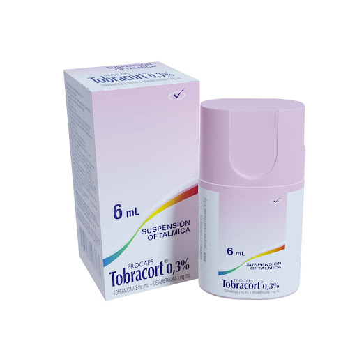 Tobracort Tobramicina + Dexametasona 0.3%/0.1% Procaps Suspensión ...