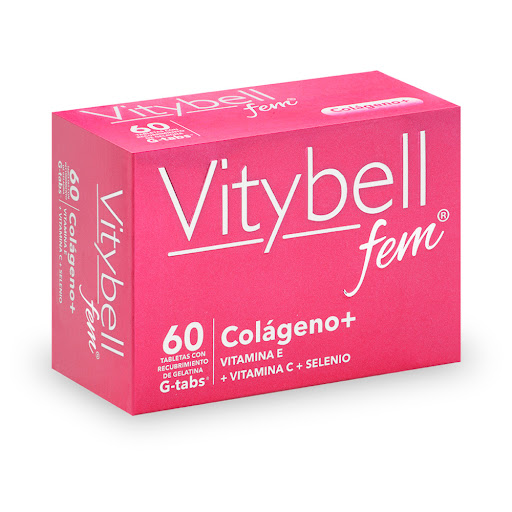 **Vitybell Fem G- Colageno +Vitamina E Caja x 60Tab