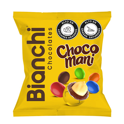 Chocolate Bianchi Chocolores Maní x 65 gr