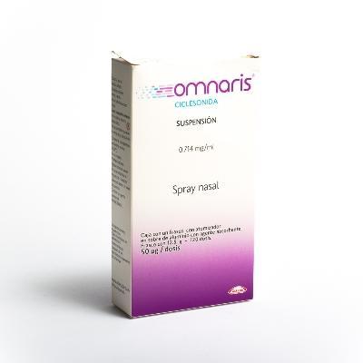 OMNARIS 0.714MG SUSPENSIÓN NASAL FRASCO X120DOS. CICLESONIDA