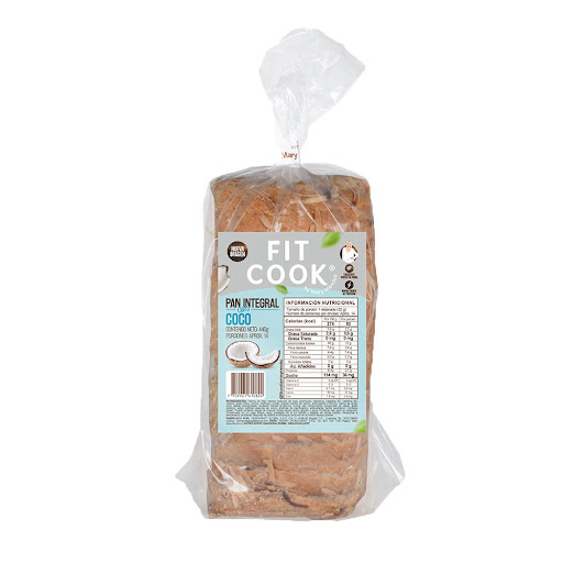 Pan Coco Buena Vida Fitcook Mary Mendez 100% Integral x 430 gr
