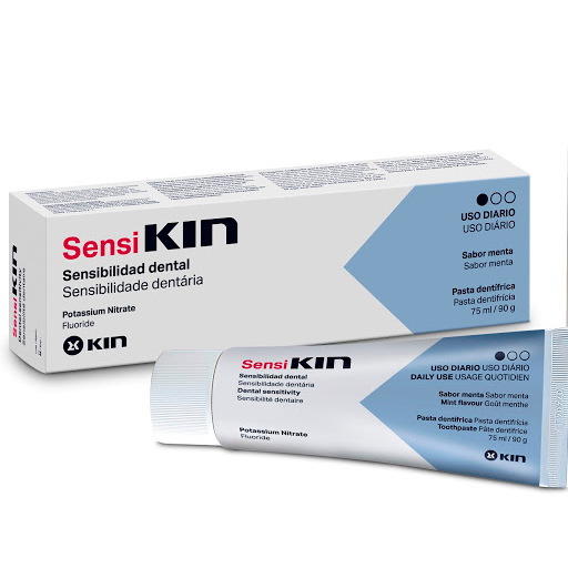Pasta Dental Dentífrica Sensi Kin Sabor A Menta x 75 ml