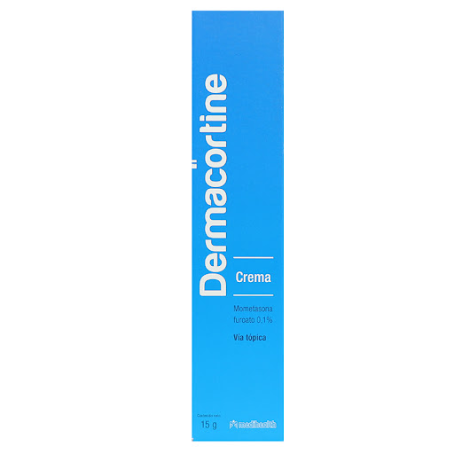 Dermacortine 0.1% Crema Tubo x15g. MEDIHEALTH Mometasona Furoato
