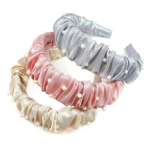 Diadema Forrada Con Perlas Magic Accessories x 1 und