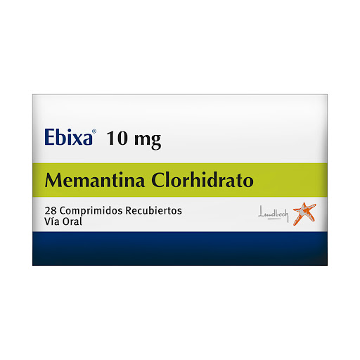 Ebixa Memantina 10 mg Suiphar Caja x 28 Comprimidos