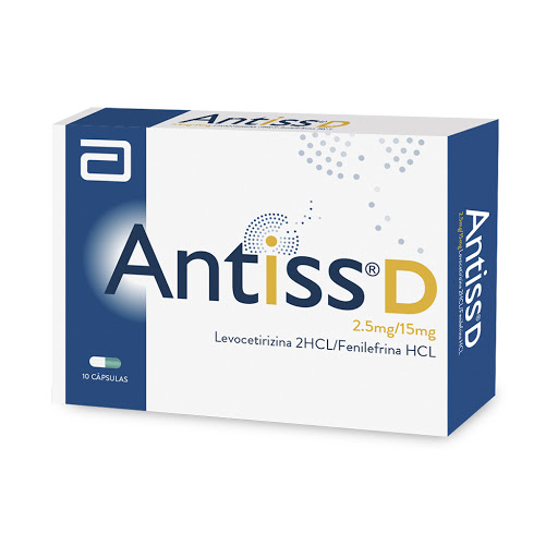 Antiss D 2.5/15mg Cap. undefined
