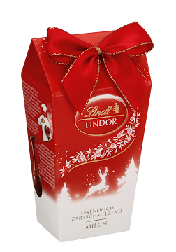 CHOCOLATE LINDOR BOX MILK X100GR LINDT