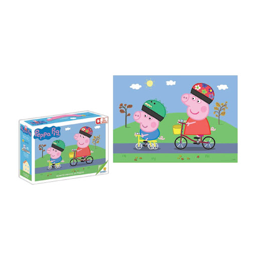 Solo Online Rompecabezas Ronda Peppa Pig 20 Piezas