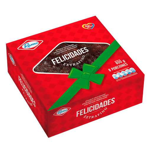 $Ponque Ramo Felicidad Negro x 600g Nav19