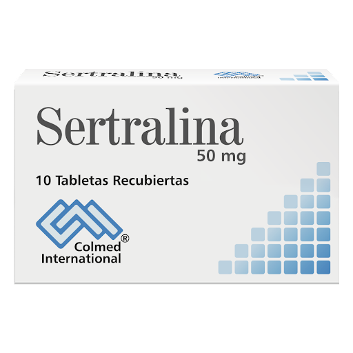 Sertralina 50 mg Colmed Caja x 10 Tabletas