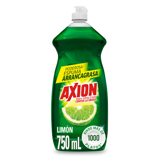 Lavaplatos Líquido Axion Limón Botella x 750 ml