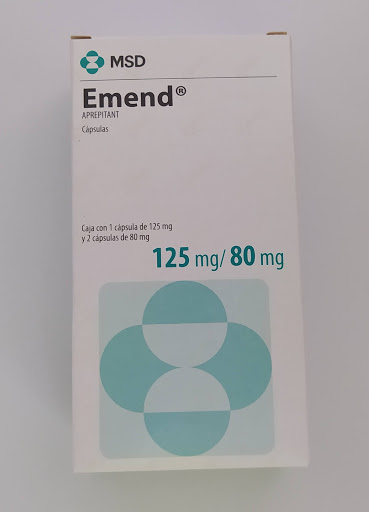 Emend 80mg/125mg Caja x 3 Tabletas undefined