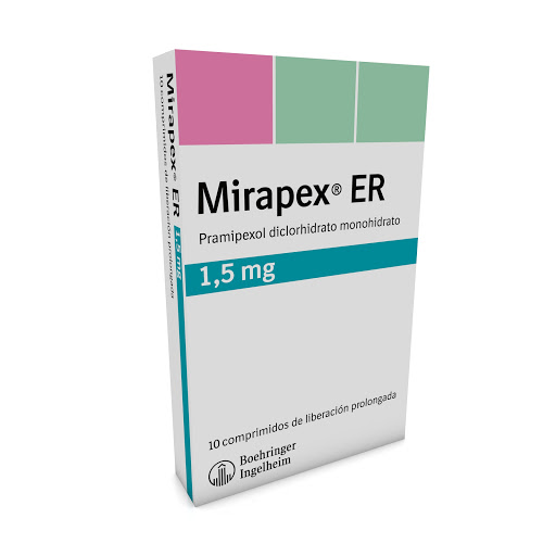 **Mirapex Er 1.5Mg Comprimidos Caja X10Com. Boe Pramipexol Diclorhidrato