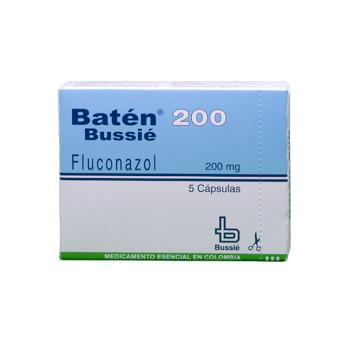 Baten Fluconazol 200 mg Bussie Caja x 5 Cápsulas