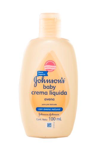 CREMA JOHNSONS BABY LÍQUIDA AVENA PIEL DELICADA X100ML
