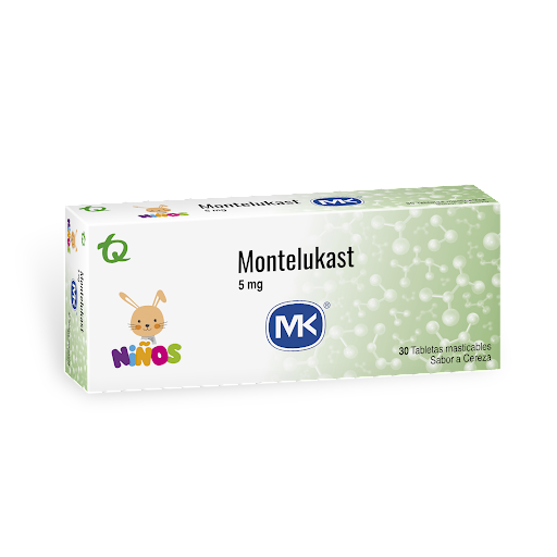 **Montelukast Mk 5 Mg X 30 Tab Mast TQ