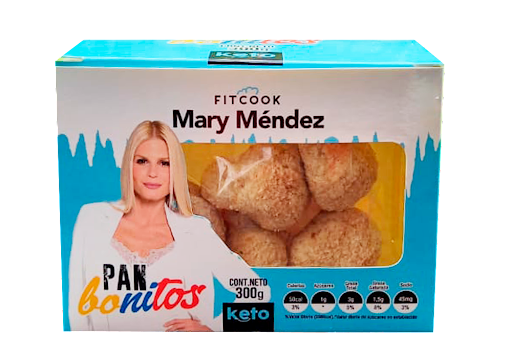 Pan Bonito Mary Méndez Fitcook Keto x 300 gr undefined