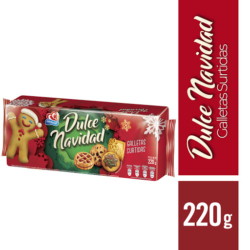 Galletas Gamesa Navidad Ancheta Surtida x 220 gr