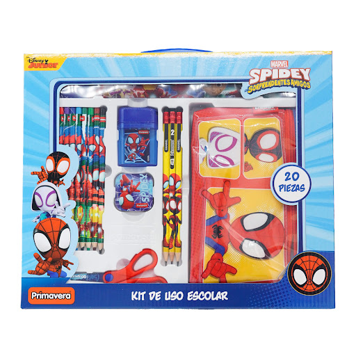 Kit Escolar Primavera Spidey x 1 und