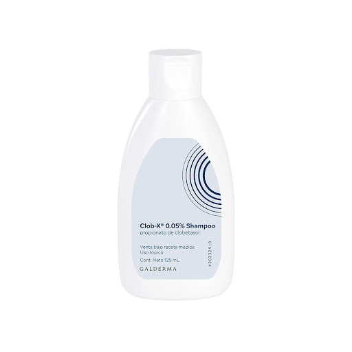 Shampoo Clob-X Propionato de Clobetazol 0.05% Galderma Frasco x 125 ml