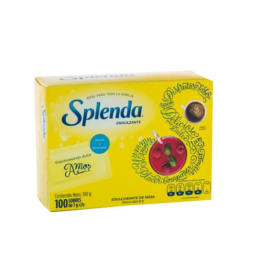 Endulzante Splenda Sobres Sin Calorías X100und