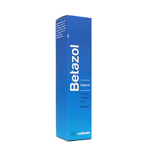 Betazol 05% Clobetasol Propinato Medihealth Unguento Frasco x30g